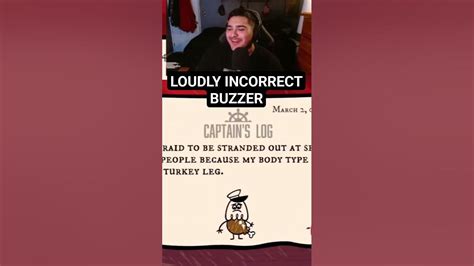 The Loudly Incorrect Buzzer Youtube