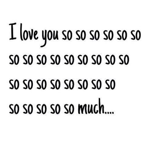 I Love You So Much