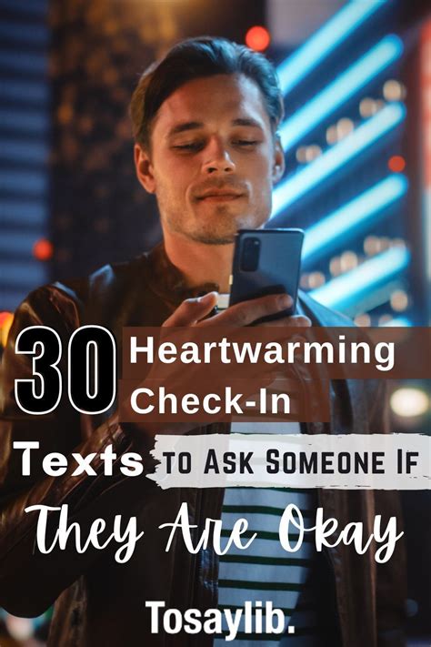 30 Heartwarming Check In Texts To Ask Someone If They Are Okay Tosaylib
