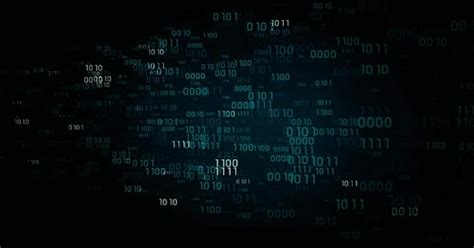 display new quality numbers letters coding technology backgrounds motion graphics ft binary