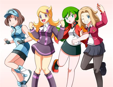 Pokemon Trainers By Bicoitor On Deviantart