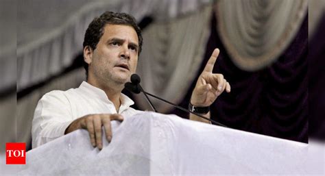 Rahul Gandhi Rahul Gandhi Hits Out At Pm Over Proposed Jet Procurement