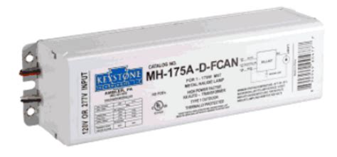 Mh 400a D Fcan Keystone 400w F Can Metal Halide Ballast