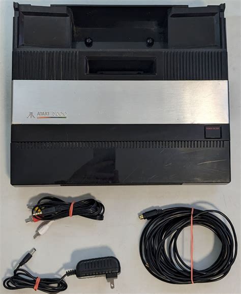Atari 5200 Console 4 Port Reconditioned Recapped Power Av And S Video Ebay