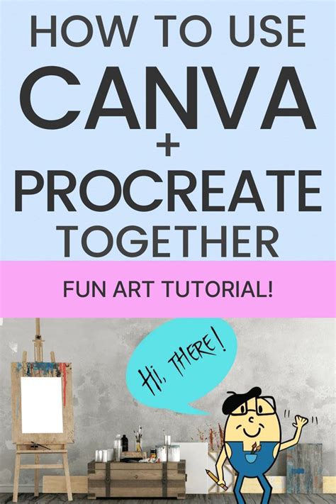 Tutorial On Making Art With Procreate And Canva Together Procreate Ipad Tutorials Procreate
