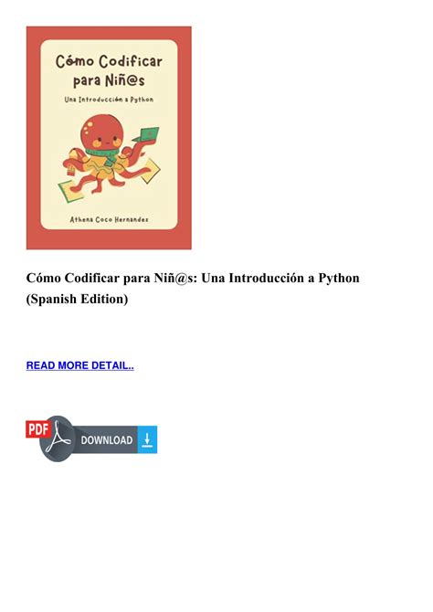 Ppt Cómo Codificar Para Niñ S Una Introducción A Python Spanish Edition Powerpoint