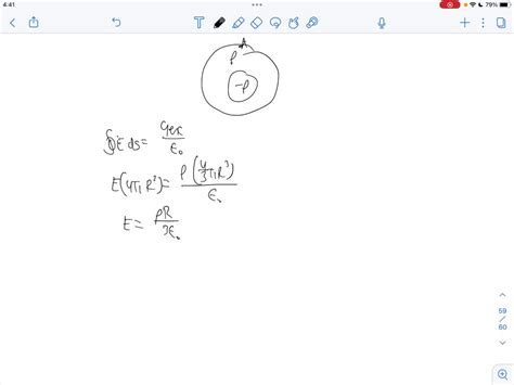 solved problem 1 an insulating sphere of radius r has cavity of
