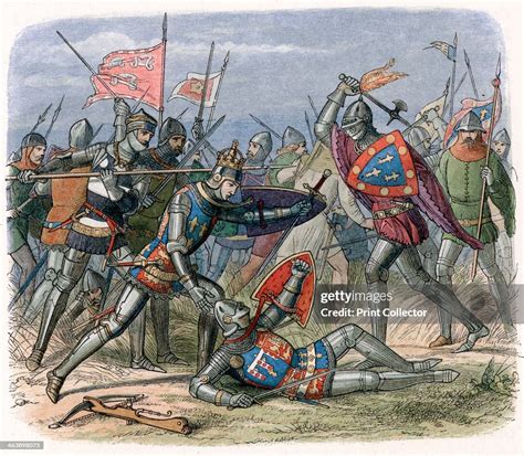 Battle Of Crecy France August 1346 A Major Engagement Of The