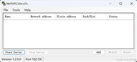 西门子s7 Sim仿真对接s7connector后端数据采集调试comgithubs7connector Csdn博客