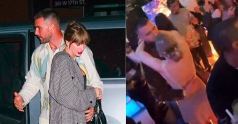 Travis Kelce And Taylor Swift Go On New Years Drive After Midnight Kiss
