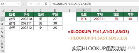 Xlookup函数比vlookup好用在什么地方？两者有什么区别 知乎