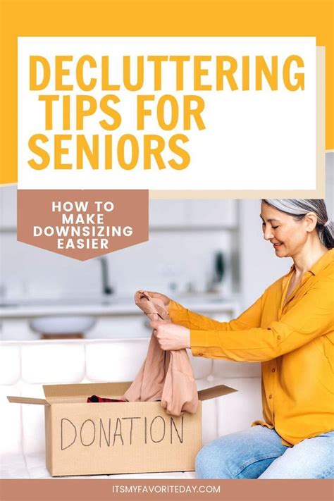 A Woman Sitting On The Floor With Her Clothes In A Box And Text That