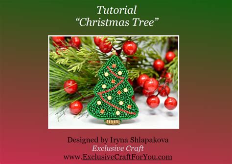 Tutorial For A Bead Embroidered Christmas Ornament Candy Cane Exclusive Craft