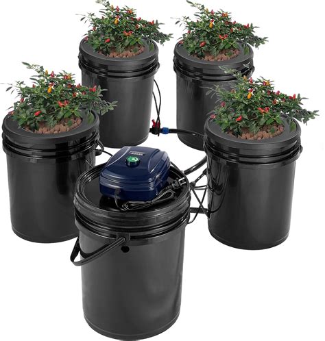 Brandclub Vevor Rdwc Hydroponics Grow System Hydroponic Growing Kit