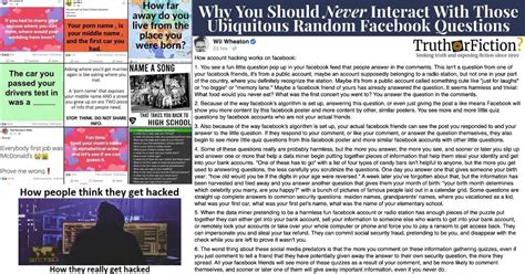 Facebook Data Mining Posts Truth Or Fiction