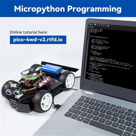 sunfounder open source robot car kit con app control chile ubuy