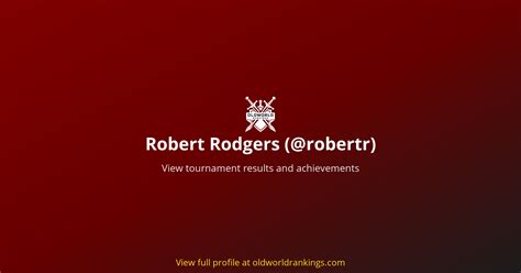 Robertr Robert Rodgers 🇺🇸