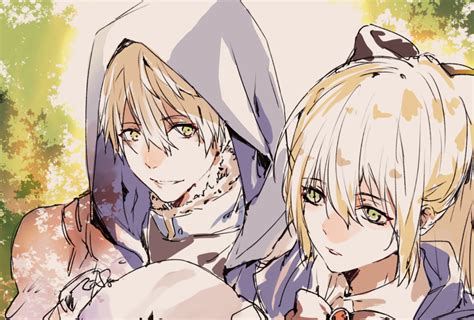 Aesc Fate Aesc Savior Fate Fate Grand Order Fate Series Highres Blonde Hair Blue