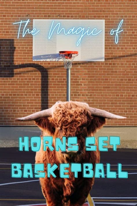 The Magic Of Horns Set Basketball Hoopsong