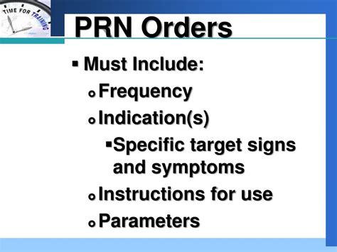 Ppt Prn Medications Powerpoint Presentation Free Download Id4741944