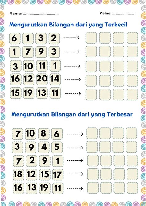 35 Ide Coding Di 2025 Lembar Kerja Matematika Prasekolah Lembar