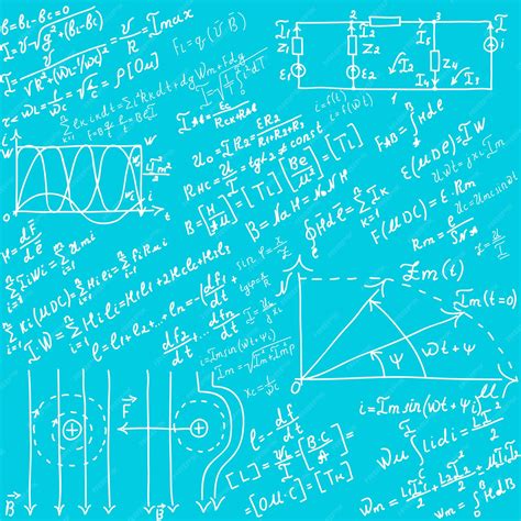 Premium Vector Mathematical Equations And Formulas Illustration