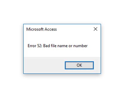 Solved Ms Access Get Folder And File List Experts Exchange