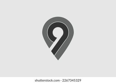 Logo Design Map Pointer Vector Stock Vector Royalty Free Shutterstock