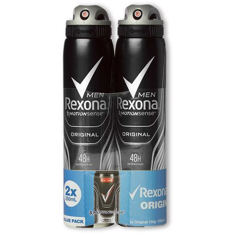 Rexona Men Original Antiperspirant - 2 x 250mL | BIG W
