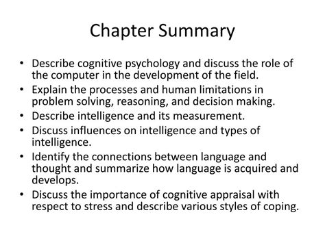 Ppt Thinking Intelligence And L Anguage Chapter 8 Powerpoint