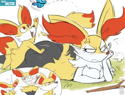 Rule 34 Angry Annoyed Anthro Arthropod Ass Big Ass Braixen Breasts