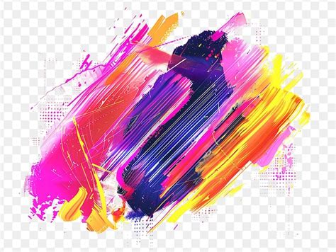 Premium Psd Glitch Textile Design With Distorted Patterns And