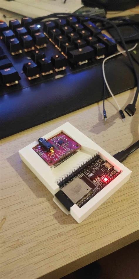 Esp32 Ad8232 Ekg Heart Rate Monitor Par Ketzrun Téléchargez Gratuitement Un Modèle Stl