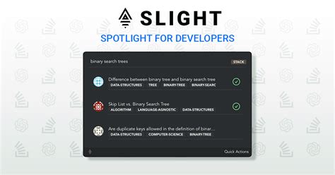 Github Syntadslight Slight Is A Lightweight And Blazingly Fast Launcher For Developers To
