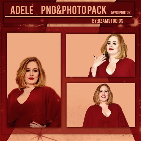 Adele Png And Photo Pack By Bzamstudios2015 On Deviantart