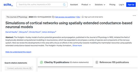 Simulations Of Cortical Networks Using Spatially Extended Conductance‐based Neuronal Models