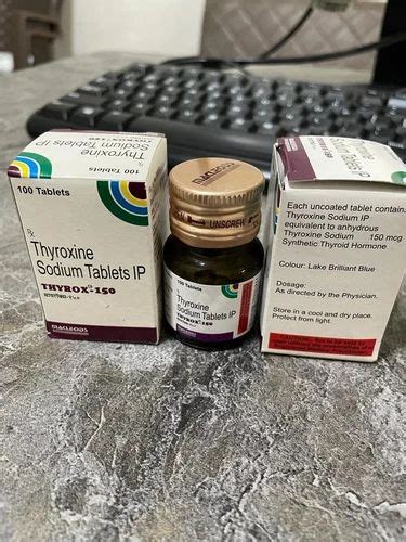 Thyroxine Sodium Tablets Ipthyrox 150 At Rs 1780bottle