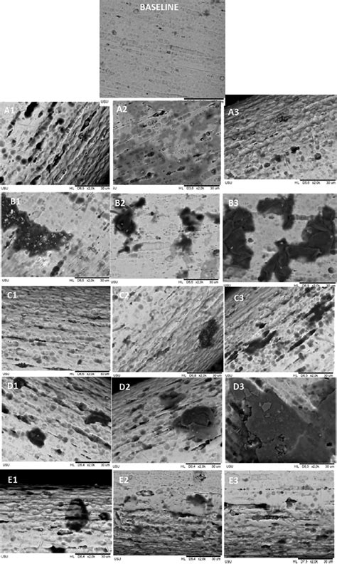 Surface Roughness Of Cuniti Archwire With Sem In 2000 Magnification Download Scientific