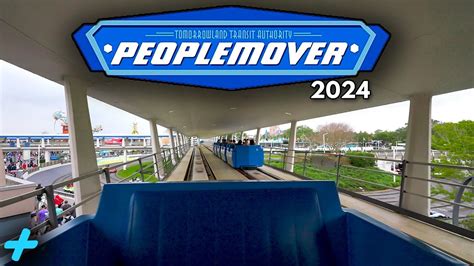 Magic Kingdom Peoplemover Full Ride In 4k Tomorrowland Walt Disney