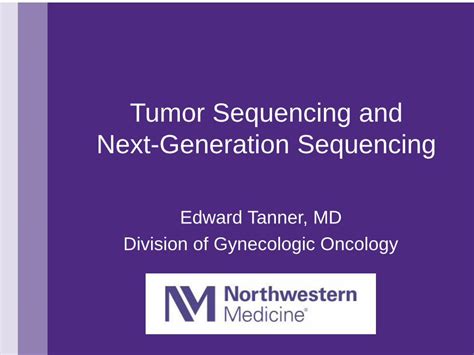 Pdf Tumor Sequencing And Next Generation Sequencing Dokumen Tips