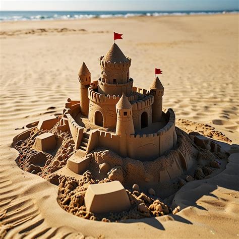 Sand Shape A Castle Images Free Download On Freepik