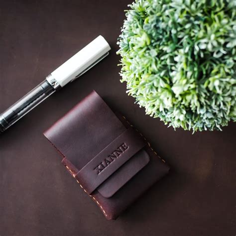 Mel Card Holder Astrid Leather