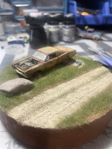 Abandoned 1967 Olds Mobile Cutlass Rcustomhotwheels