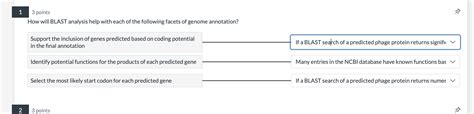 Solved How Will Blast Analysis Help With Each Of The