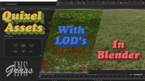 Quixel Assets With LOD S In Blender Tutorials Tips And Tricks Blender Artists Community