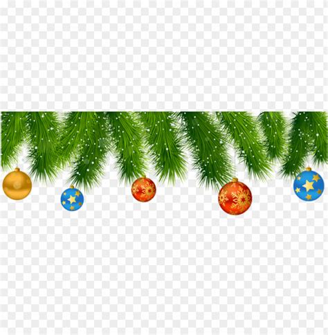 Free Download Hd Png Pine Christmas Decoration Png Images Toppng