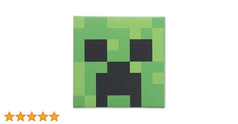 Minecraft Creeper Face Pixel Art