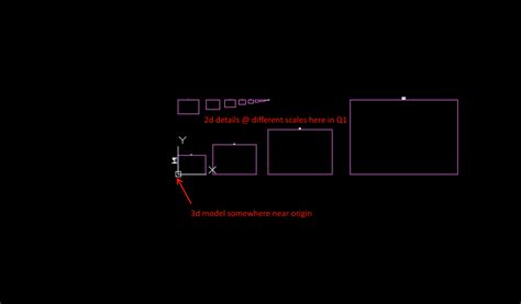 Organizing Model Space For 3d And 2d Autodesk Community