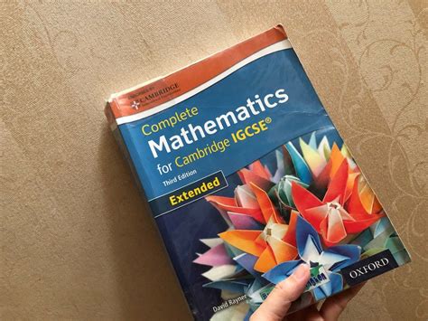 Buku IGCSE OXFORD Complete MATHEMATICS For CAMBRIDGE IGCSE Buku Alat Tulis Buku Di Carousell