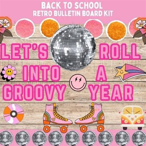 Disco Back To School Bulletin Board Etsy